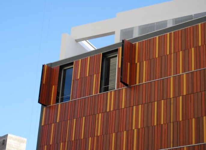 Paneles laminados Fundermax • Hunter Douglas Arch.